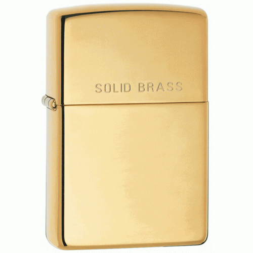 Upaljač Zippo Solid Brass HP