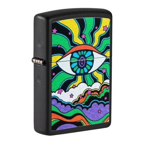 Upaljač Zippo Black Light Eye Design