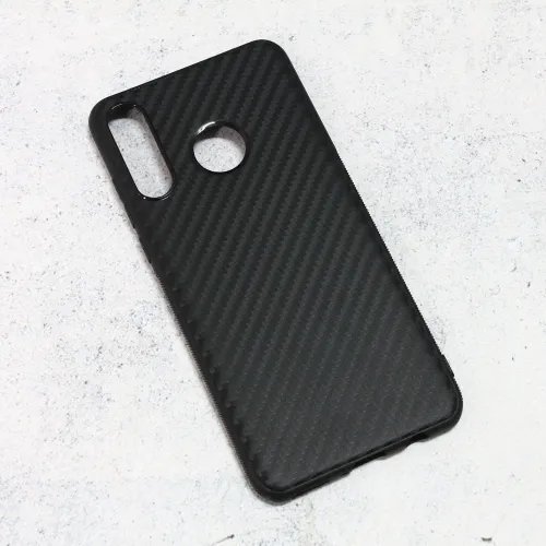 Futrola - maska Carbon fiber za Huawei P30 Lite crna