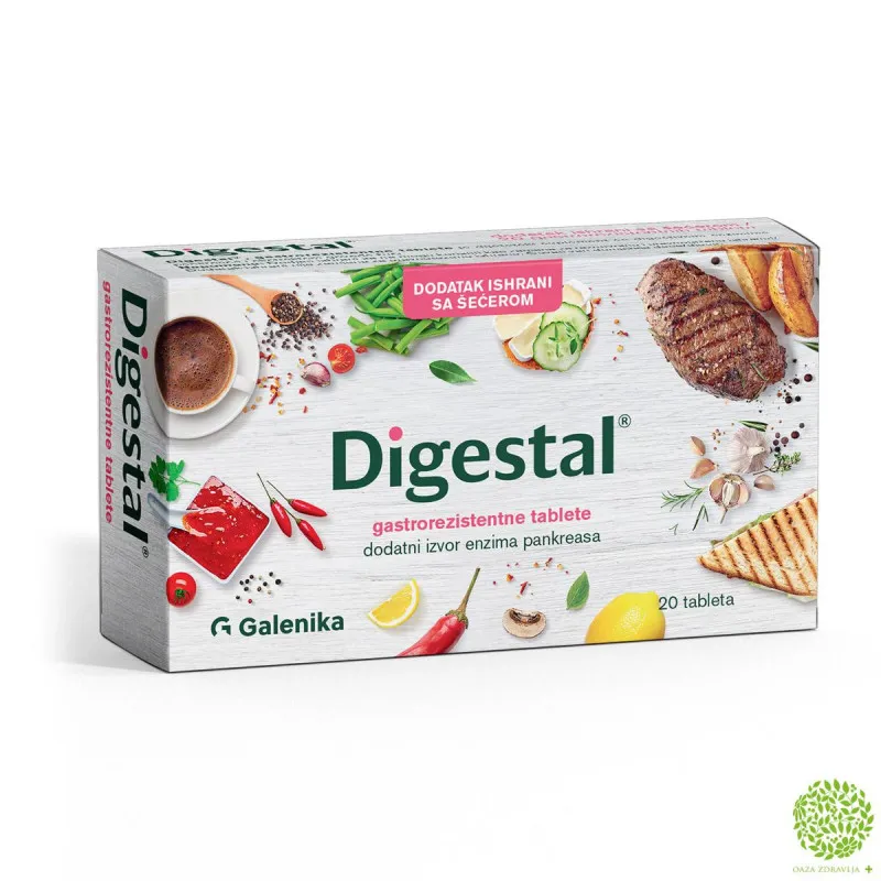 DIGESTAL 20 tableta