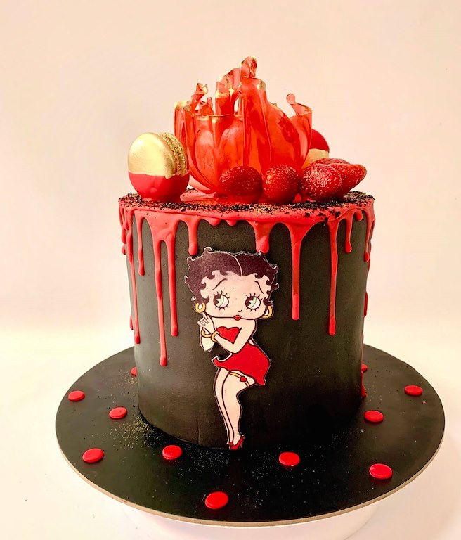 Prodavnica poklona - Betty Boop torta