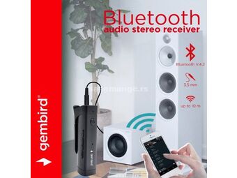 BTR-05 Gembird Bluetooth audio receiver, black