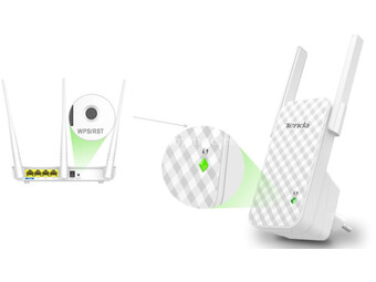 Tenda A9 WiFi ripiter/ruter 300Mbps Repeater Mode Client+AP white (Alt:WNP-RP300-03 )