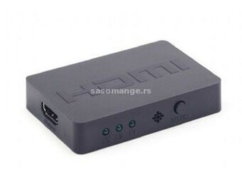 DSW-HDMI-34 Gembird HDMI interface SWITCH, 3 ports, remote