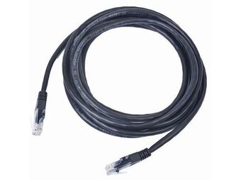 PP12-0.5M/BK Gembird Mrezni kabl, CAT5e UTP Patch cord 0.5m black