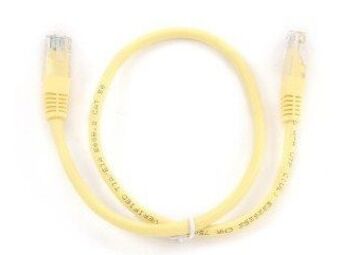 PP12-0.25M/Y Gembird Mrezni kabl, CAT5e UTP Patch cord 0.25m yellow