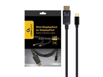 CCP-mDP2-6 Gembird Mini DisplayPort to DisplayPort digital interface cable, 1.8 m