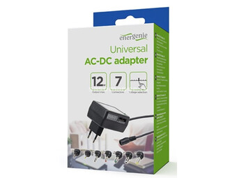 EG-MC-008 Gembird 12W Univerzalni AC-DC adapter 220V/12W na 3,4.5,5,6,7.5,9,12V 1A max