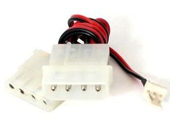 CC-PSU-5 Gembird Internal power adapter kabl for 12 V cooling fan 15cm FO