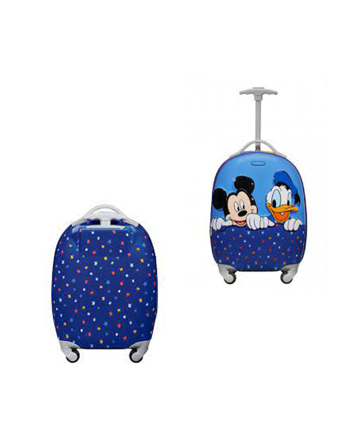 KOFER SMALL MICKEY AND DONALD STARS DISNEY ULTIMATE 2.0-SPIN. 46/16 BLUE TROLLEY Samsonite
