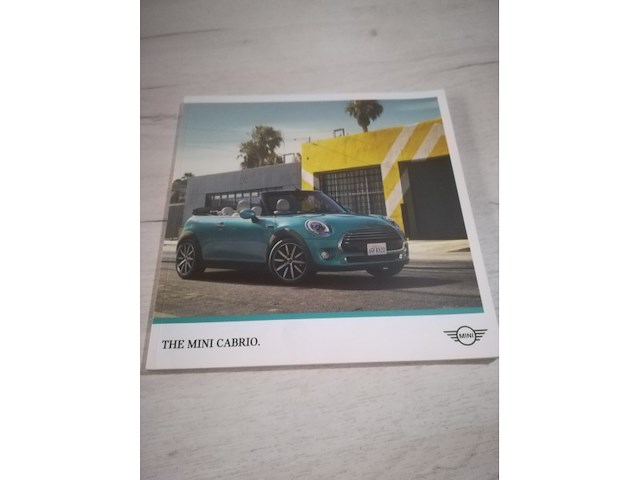 The Mini Cabrio - katalog 2017 godine (engleski)