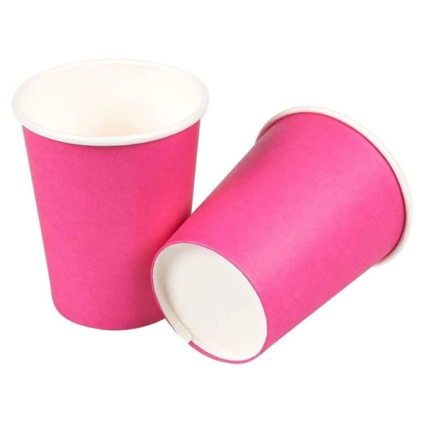 PARTY accesories cups color 001887 pink