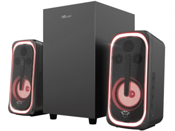 Trust zvucnici GXT 629 Tytan2,1120W (60W)RGBcrna