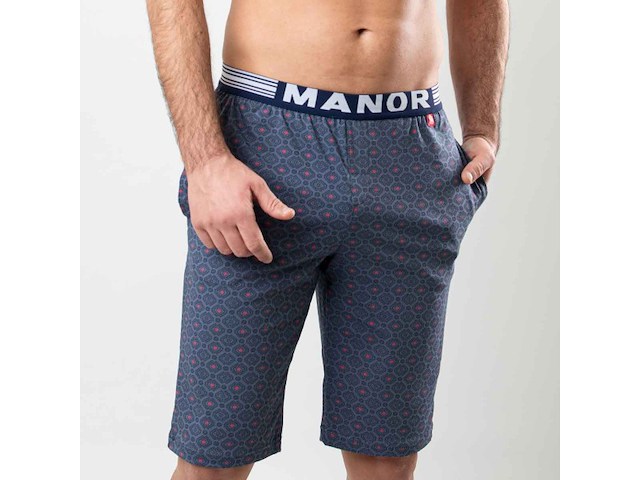 Manor underwear muške bermude sa dezenom