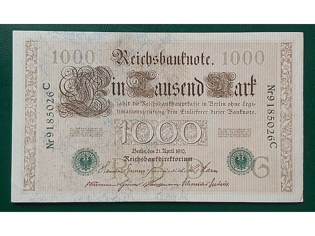 1000 MARK 1910