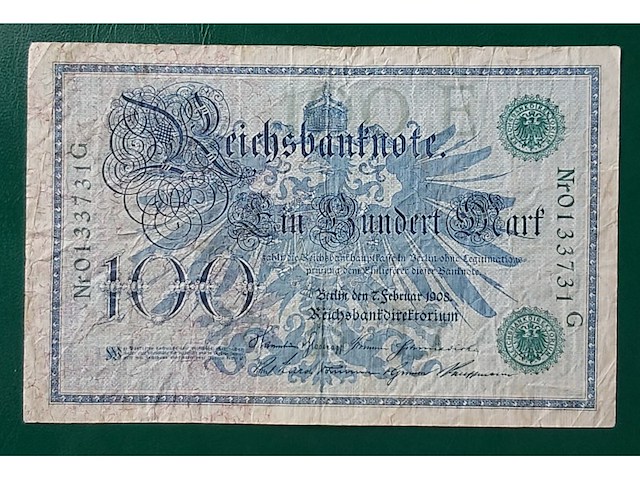 100 MARK 1908