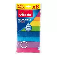 Vileda višenamenska krpa Microfibre Colors 8/1