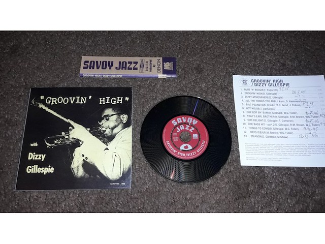 Dizzy Gillespie - Groovin` high , ORIGINAL