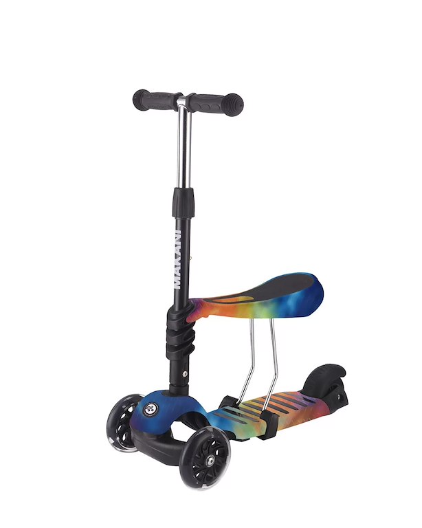 Trotinet Makani RIDE and SKATE 3in1 Rainbow
Trotinet Makani RIDE and SKATE 3in1 Rainbow