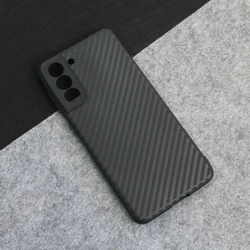 Maskica Carbon fiber za Samsung G991B Galaxy S21 crna