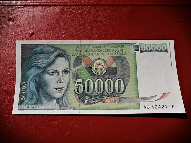 50000 din 1988 UNC