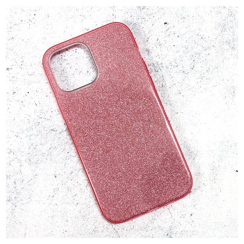Maskica Crystal Dust za iPhone 13 Pro Max 6.7 roze