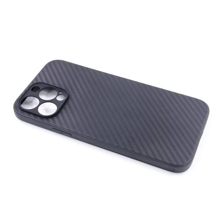 TPU CARBON 0,3mm za iPhone 13 Pro Max 6.7" (black)