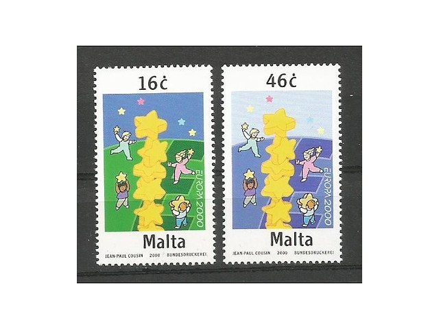 Malta 2000. EVROPA CEPT cista serija