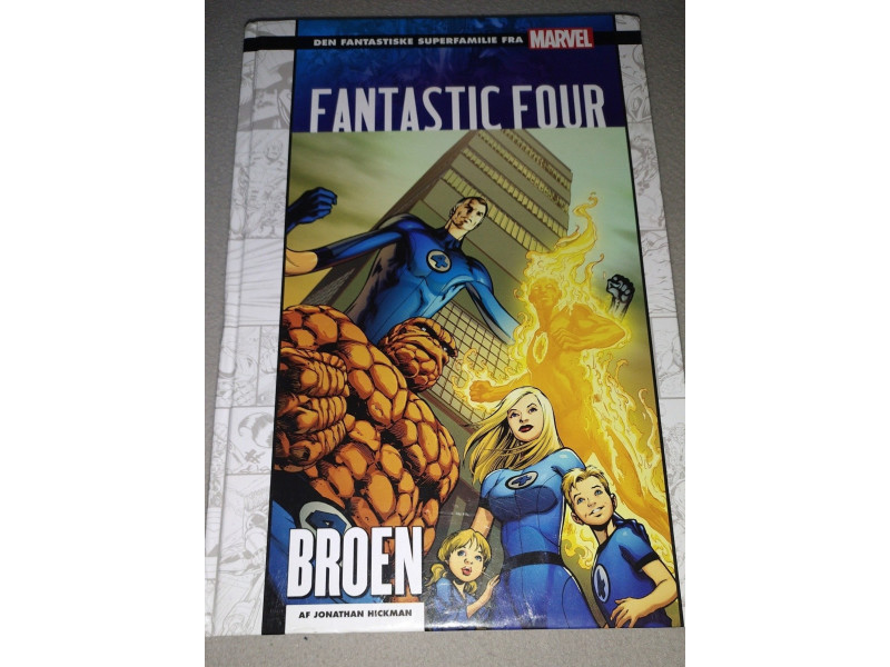 MARVEL comic Fantasticna 4 strip