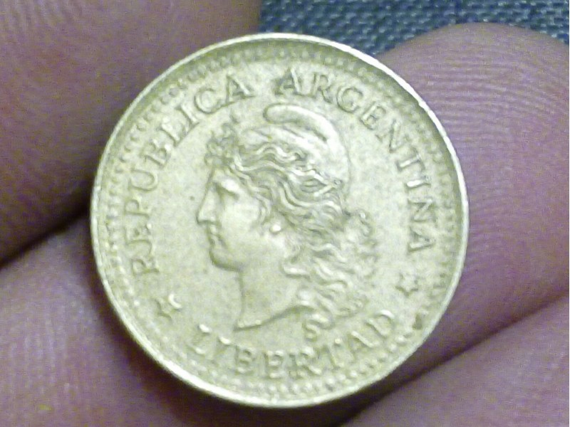 Argentina, 10 centavos 1971