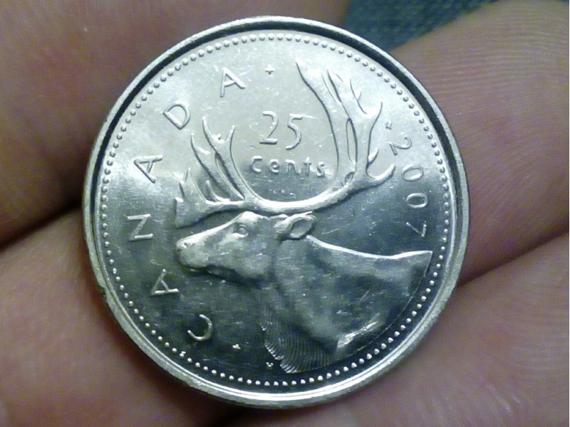 Kanada, 25 centi 2007