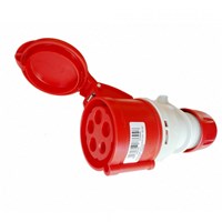 UTIČNICA 32A x 5 NA KABEL IP44