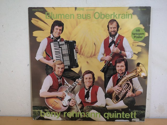 Benny Rehmann Quintet: Blumen aus Oberkrain