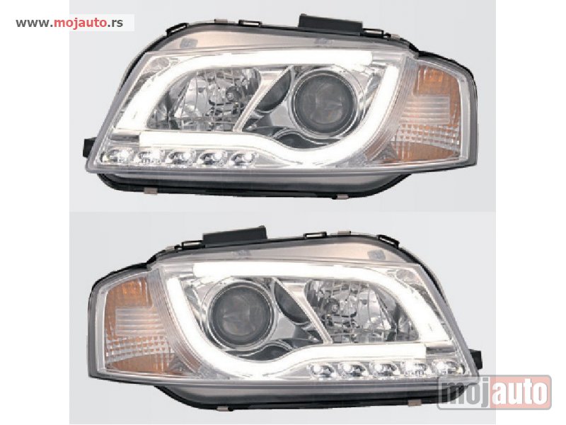 Devil Eye farovi AUDI A3 HROM 03-08 LED TUBE !!!