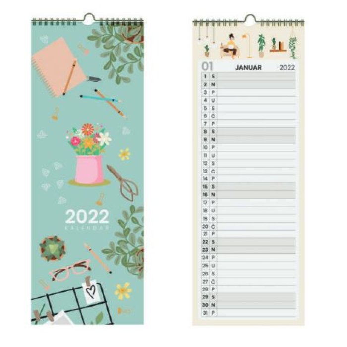 Kalendar i planer Slim