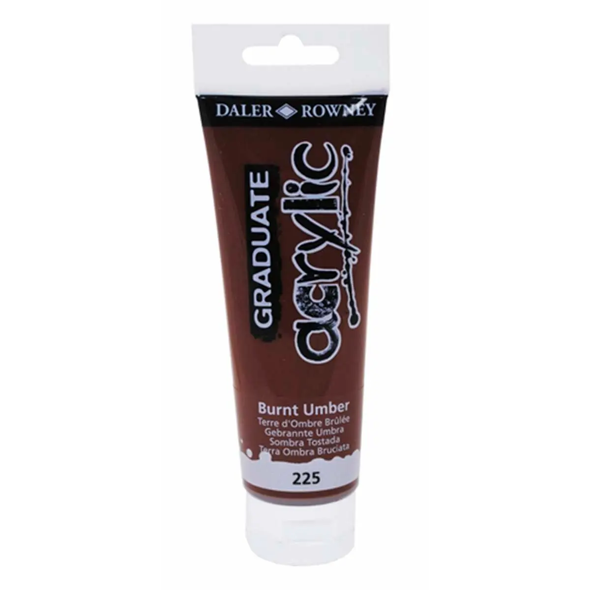 DALER ROWNEY Akrilna boja BURNT UMBER 123120225 GRADUATE 120ml