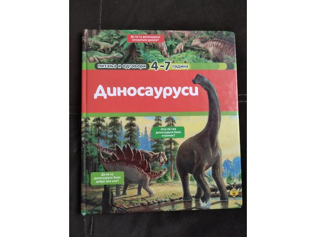 Dinosaurusi,pitanja i odgovori 4-7 godina