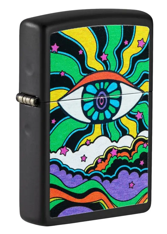 Zippo Zippo upaljač Black Light Eye Design (49699)