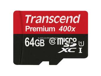 Micro SD 64GB Transcend TS64GUSDU1