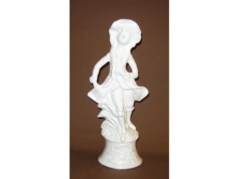 FIGURA - BELA MAJOLIKA, 36cm