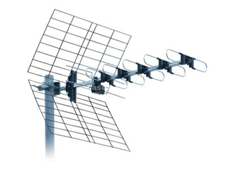 Antena DTX-22F Spoljna 22 elementa, F/B ratio 28db, duzina 81cm UHF/VHF/DVB-T2