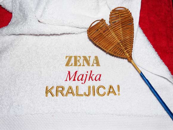 Žena majka kraljica…Pokloni vez