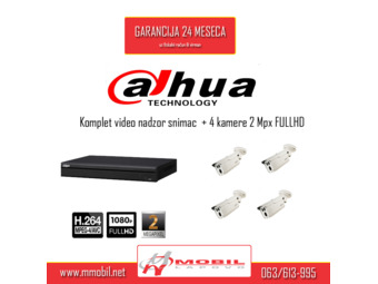 Dahua Komplet 2Mpx FullHD Smart IC Nocni do 80m