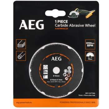 Aeg karbidna rezna ploča 76x10mm AAKMMAC01