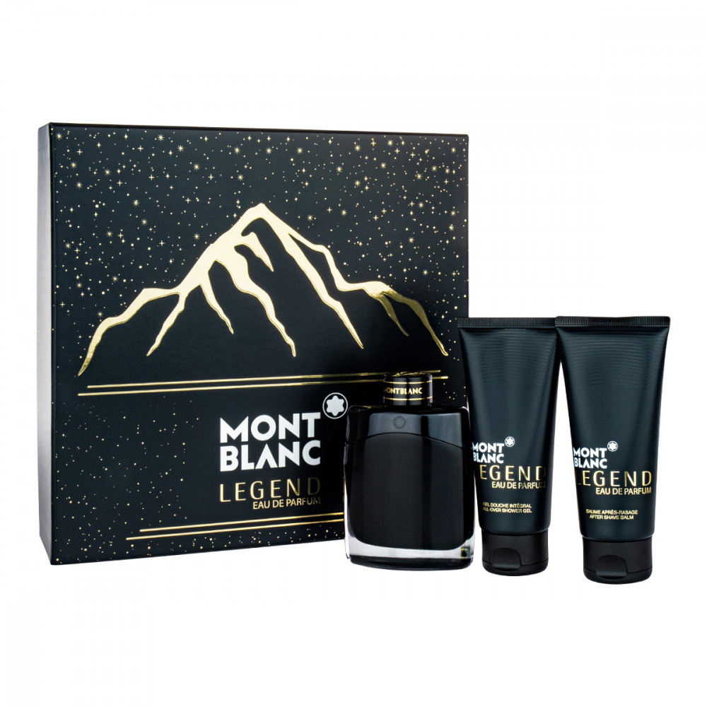 MONT BLANC LEGEND SET 100ml edp 100ml shower gel 100ml after shave 300110