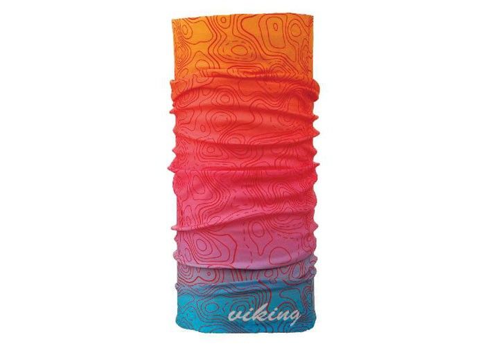 BANDANA VIKING RAINBOW orange-pink-blue