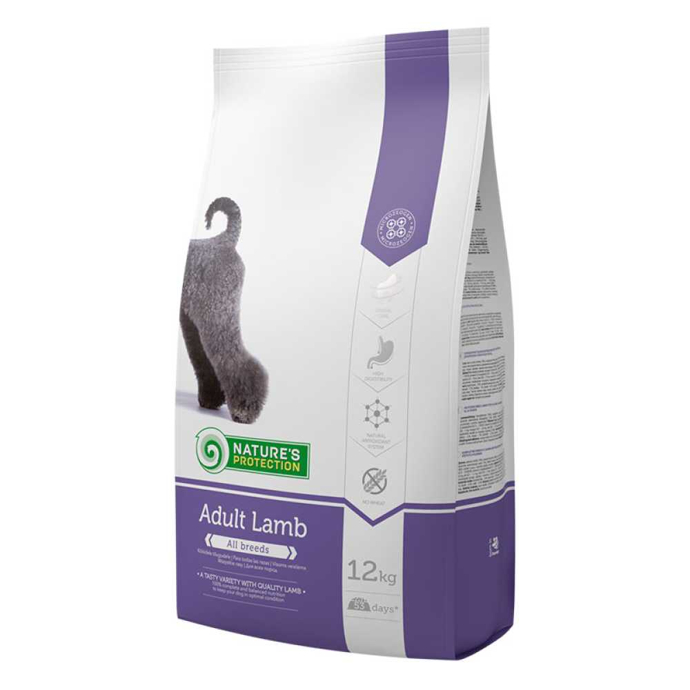 Nature's Protection Super Premium Adult All Breeds Jagnjetina 12kg