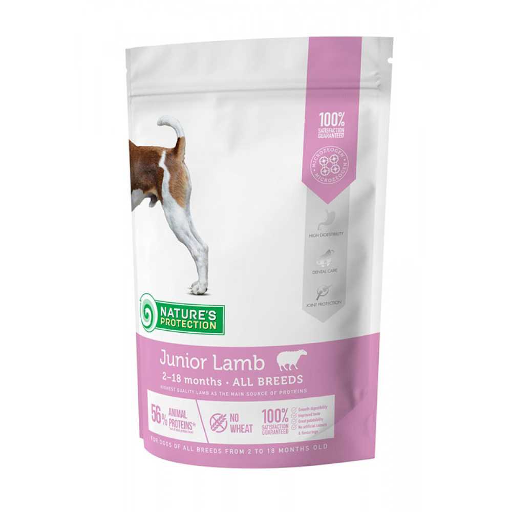 Nature's Protection Super Premium Junior Jagnjetina 0.5kg