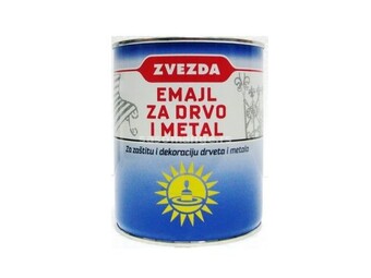 Emajl Lak beli - Zvezda 0.65 l