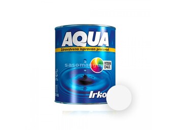 Emajl Akrilni Aqua saten beli - Irkom 700ml